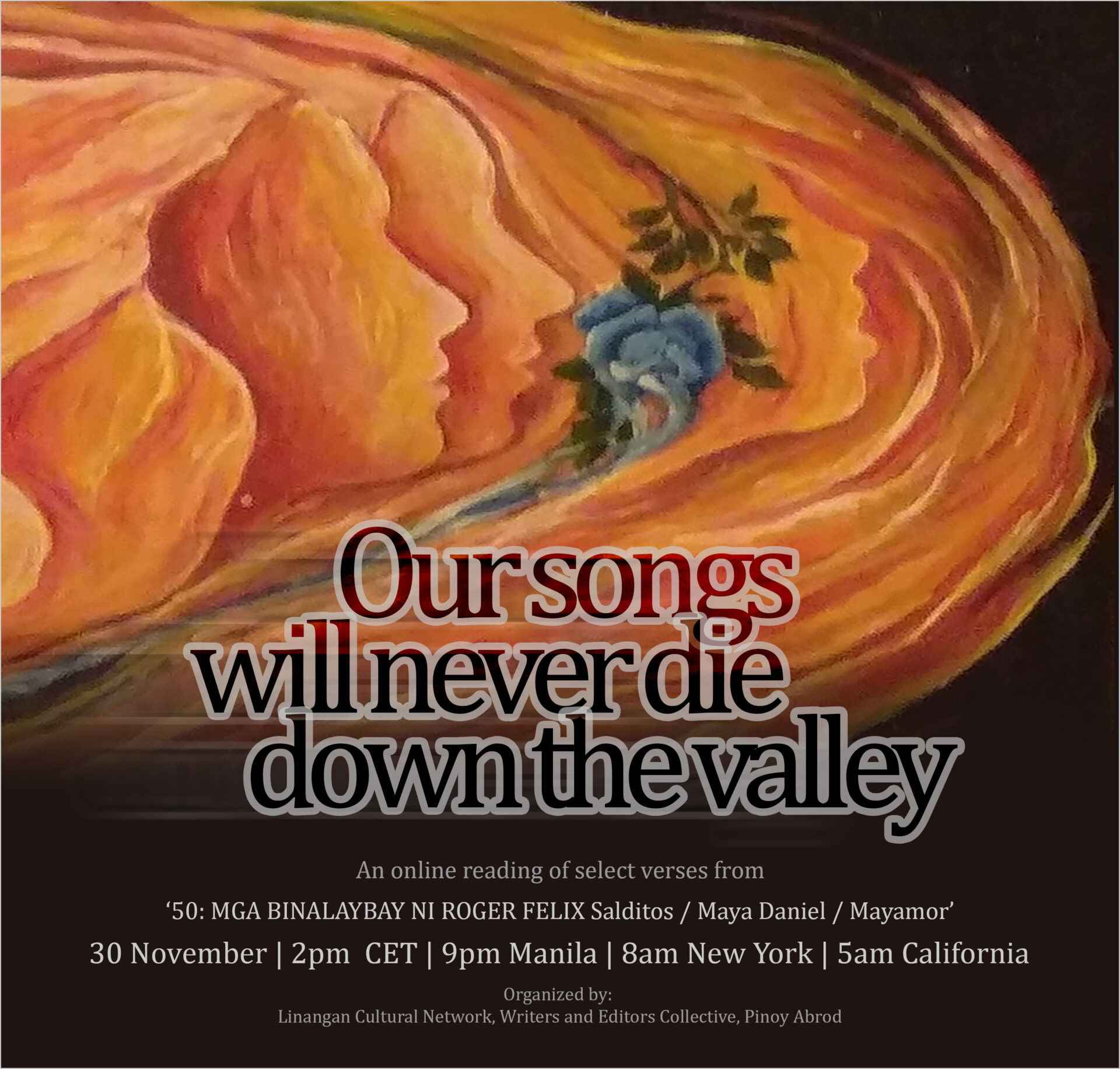 Maya Daniel Poetry Recital: "Our songs will never die down the valley"